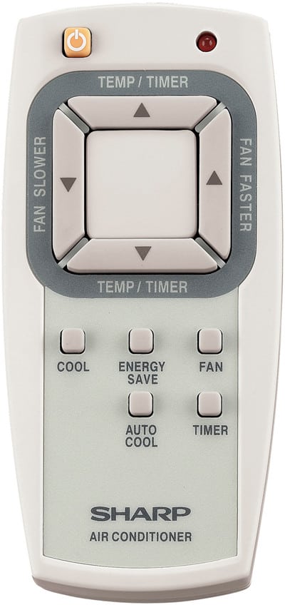 Sharp AFS120RX 12,000 BTU Window Room Air Conditioner with 10.8 Energy ...