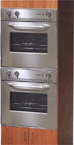Verona BIG24B Built-In Gas Wall Oven w/ Bake and Broil, Stackable: Bisque