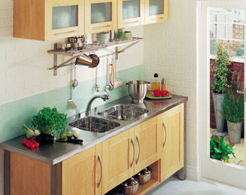 Marvel BD25928 92 Inch Flushmount Double Bowl Stainless Steel Sink with ...