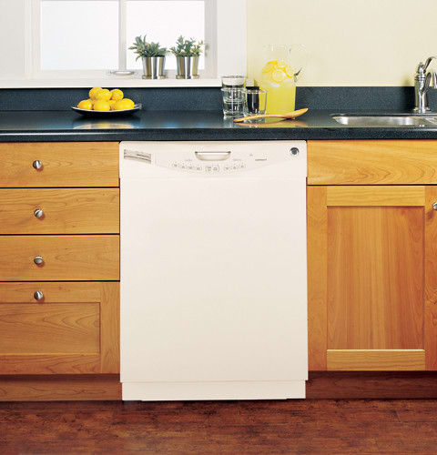 GE GLD4400NCC Full Console Dishwasher with 4 Wash Cycles, 5 Wash ...