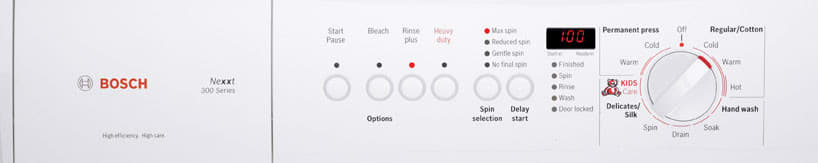 Bosch WFMC2201UCOLD 27 Inch Front Load Washer with 3.81 cu. ft ...