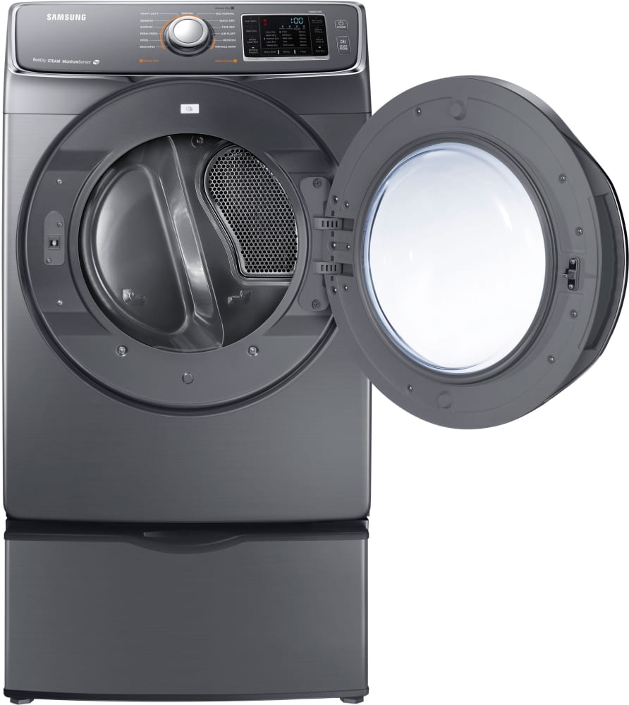 Samsung DV42H5600GP 27 Inch Front-Load Gas Dryer with 7.5 cu. ft ...