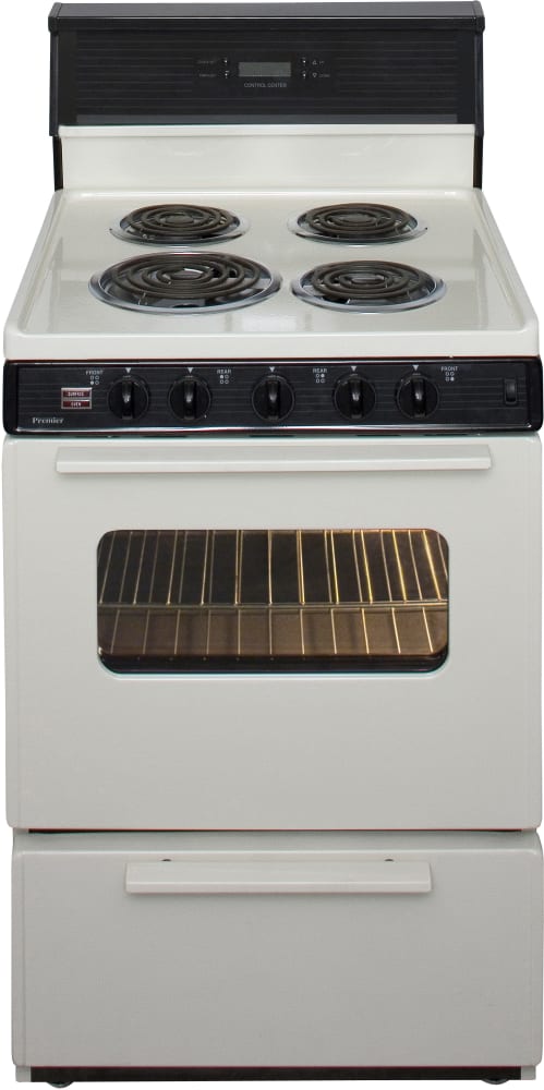Premier ECK240T 24 Inch Freestanding Electric Range with 4 Coil ...