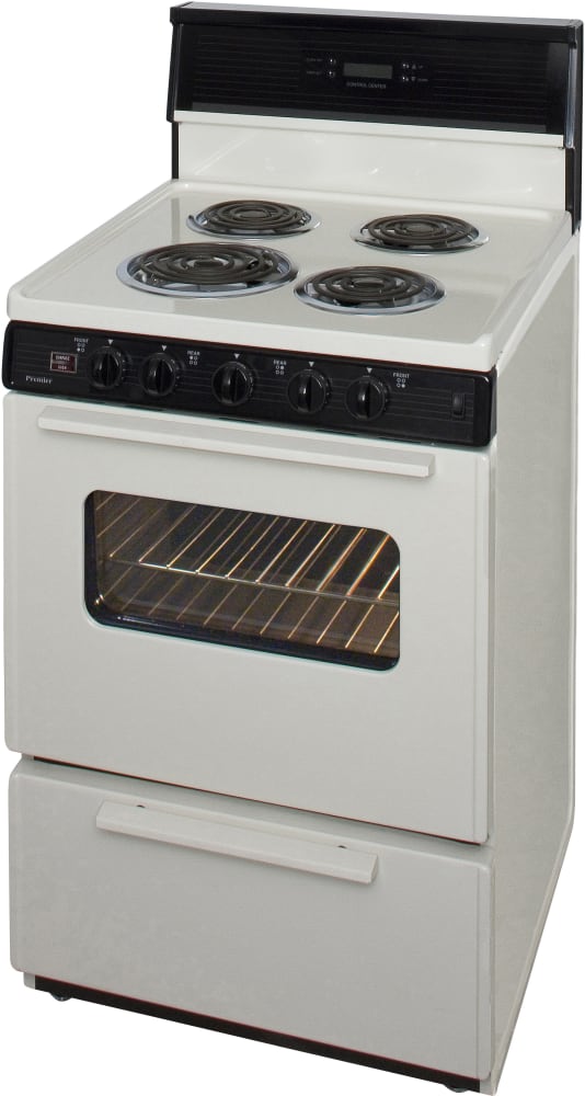 Premier ECK240TP 24 Inch Freestanding Electric Range with 4 Coil ...