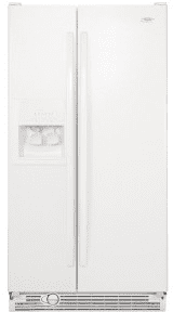 Whirlpool ED2FHEXSS 21.8 cu. ft. Side by Side Refrigerator with Flat ...
