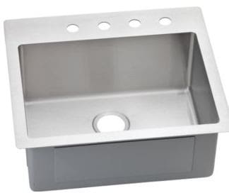 Elkay EFRTU2522101 25 Inch Drop-In/ Undermount Single Bowl Stainless ...