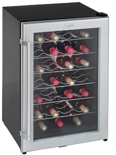 Avanti EWC28 18 Inch Thermo Electric Wine Cooler with 28-Bottle ...