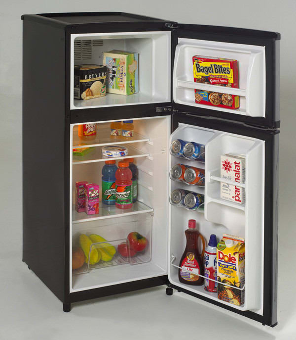 Avanti FF448PS 4.4 cu. ft. Top-Freezer Refrigerator with Adjustable ...