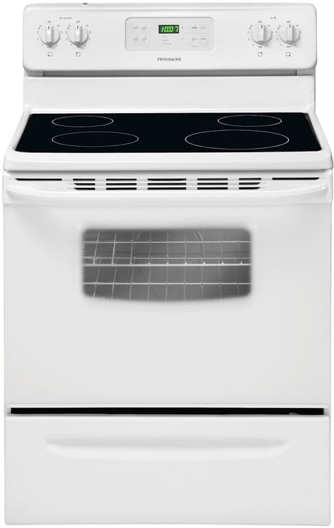 Frigidaire FFEF3012LW 30 Inch Freestanding Electric Range with 4 ...