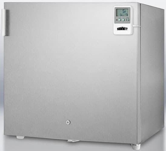 Summit FS20LCSSMED 1.6 cu. ft. Compact Medical Freezer with Adjustable ...