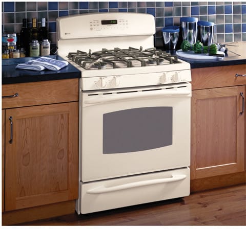 GE JGB920KEFCC 30 Inch Freestanding Gas Range with Warming Drawer ...