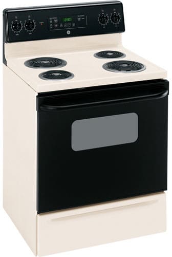 GE JBP22BKCT 30 Inch Electric Range with 4 Coil Elements, 5.0 cu. ft ...