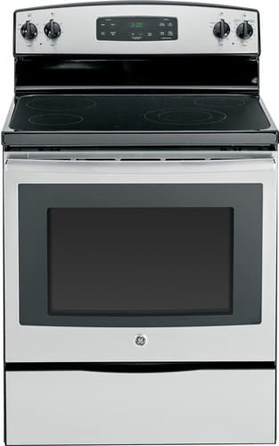 GE JBS60RFSS 30 Inch Freestanding Electric Range with 4 Smoothtop ...
