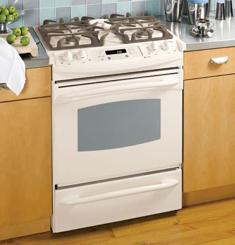 GE JGS905KEKCC 30 Inch Slide-In Gas Range w/ PowerBoil Burner & Precise ...
