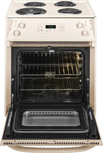 GE JM250DFCC 27 Inch Drop-in Electric Range with 4 Coil Elements, 3.0 ...