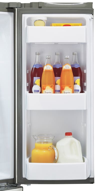 LG LMX25964ST 24.7 cu. ft. 4 Door French Door Refrigerator with 4 Spill ...