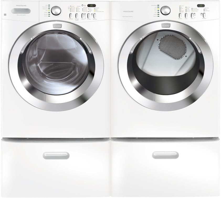 Frigidaire FAFW3574KW 27 Inch Front-Load Washer with 3.5 cu. ft ...