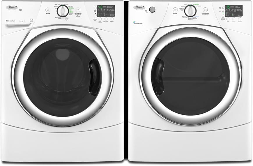 Whirlpool WED9270XW 27 Inch Electric Dryer with 6.7 cu. ft. Capacity, 9 ...