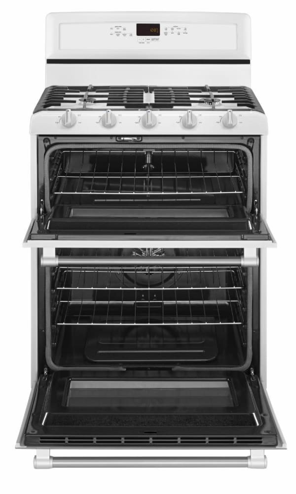 Maytag MGT8720DH 30 Inch Freestanding Double-Oven Gas Range with 5 ...
