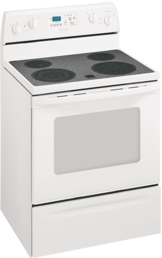 Whirlpool RF378LXMQ 30-Inch Self-Cleaning Freestanding Electric Range ...