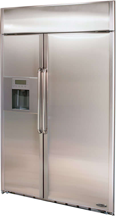 DCS RF48SS 48 Inch Built-in Side by Side Refrigerator with 29.52 cu. ft ...