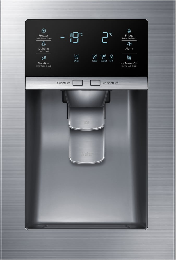 Samsung RH22H8010SR 21.5 cu. ft. Counter-Depth Side by Side ...