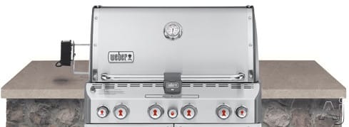 Weber 7260001 Summit® S-460s Built-in Gas Grill with 580 sq. in ...