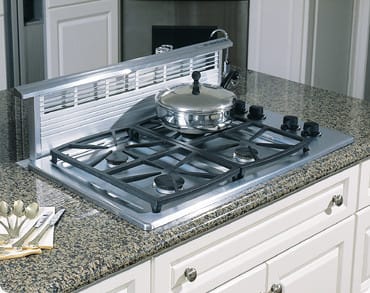 Dacor SGM364S 36 Inch Gas Cooktop with Four Burners, Instant Re ...