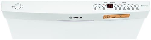Bosch SHE68P02UC Semi-Integrated Dishwasher with 6 Wash Cycles, Nylon ...