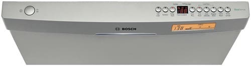 Bosch SHE68P05UC Semi-Integrated Dishwasher with 6 Wash Cycles, Nylon ...