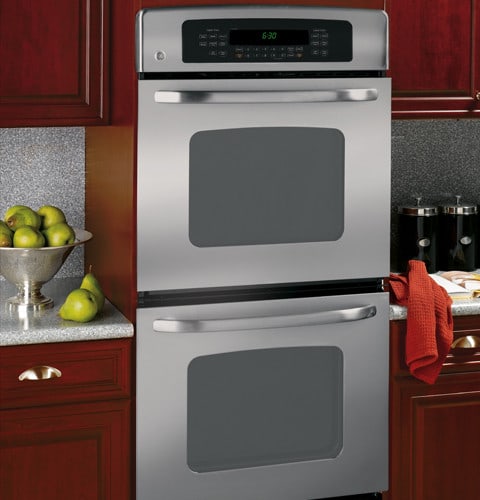 GE JKP75SMSS 27 Inch Double Electric Wall Oven with 3.9 cu. ft ...