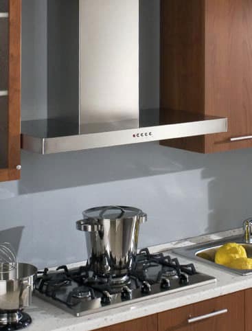 Faber 630006370 Stilo Wall Mount Chimney Range Hood with 600 CFM ...