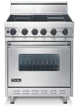 Viking VESC3064B 30 Inch Pro-Style Electric Range with 4 QuickCook ...