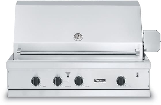 Viking VGBQ4103RE2NSS 41 Inch Built-in Gas Grill with 836 sq. in ...