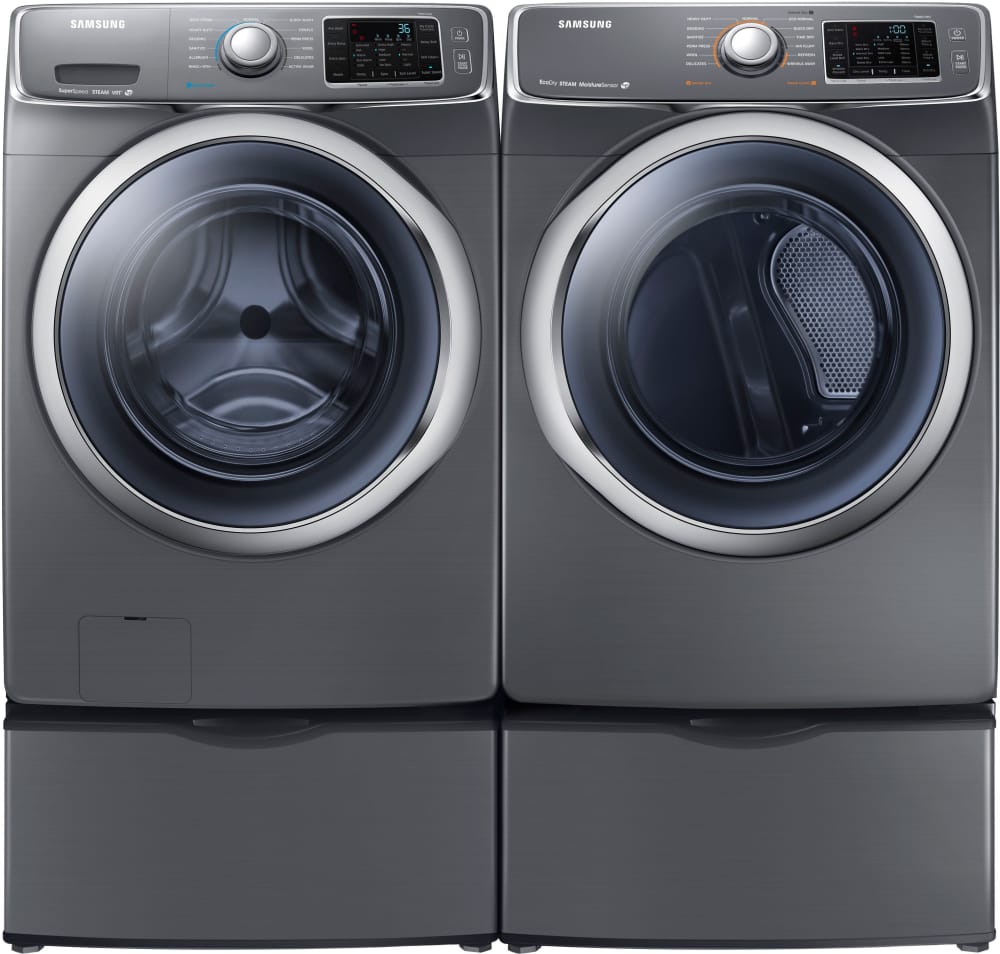 Samsung DV42H5600GP 27 Inch Front-Load Gas Dryer with 7.5 cu. ft ...