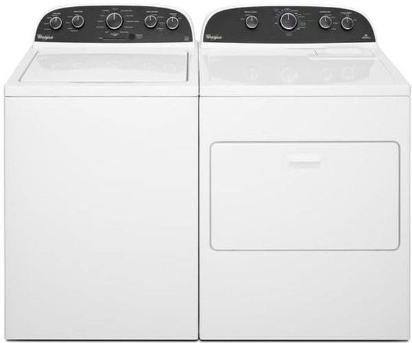 Whirlpool WGD4850BW 29 Inch Gas Dryer with 7.0 cu. ft. Capacity, 4 ...