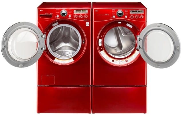LG WM2350HRC 27 Inch Front-Load Washer with 3.7 cu. ft. Capacity, 9 ...
