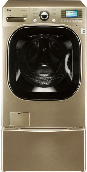 LG WM3885HCCA 27 Inch Front-Load Steam Washer with 4.2 cu. ft. Capacity ...