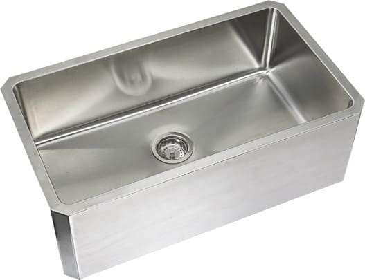 Hamat SFA3017 32 Inch Undermount Single Bowl Stainless Steel Apron Sink ...