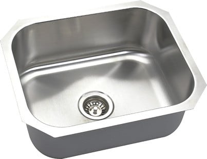 Hamat STS1263UD 22 Inch Undermount Single Bowl Stainless Steel Sink ...