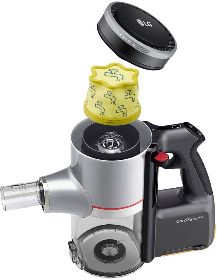 LG A925KSM A9 Vacuum with Universal Power Nozzle, 2 Quick Release ...