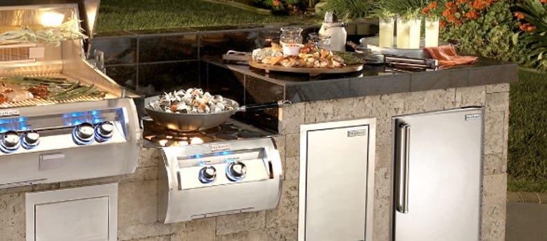 Fire Magic 3589DR 24 Inch Outdoor Refrigerator with Forced Air Cooling ...