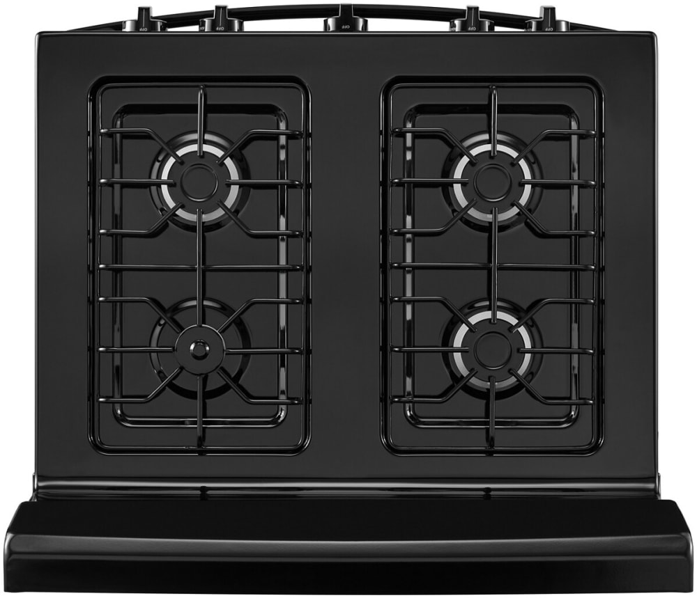 Amana AGR4203MNB 30 Inch Freestanding Gas Range with 4 Sealed Burners ...