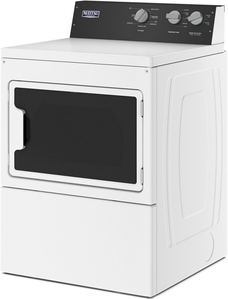 Maytag MGDP586KW 27 Inch Gas Dryer with 7.4 Cu. Ft. Capacity, 11 Dry ...