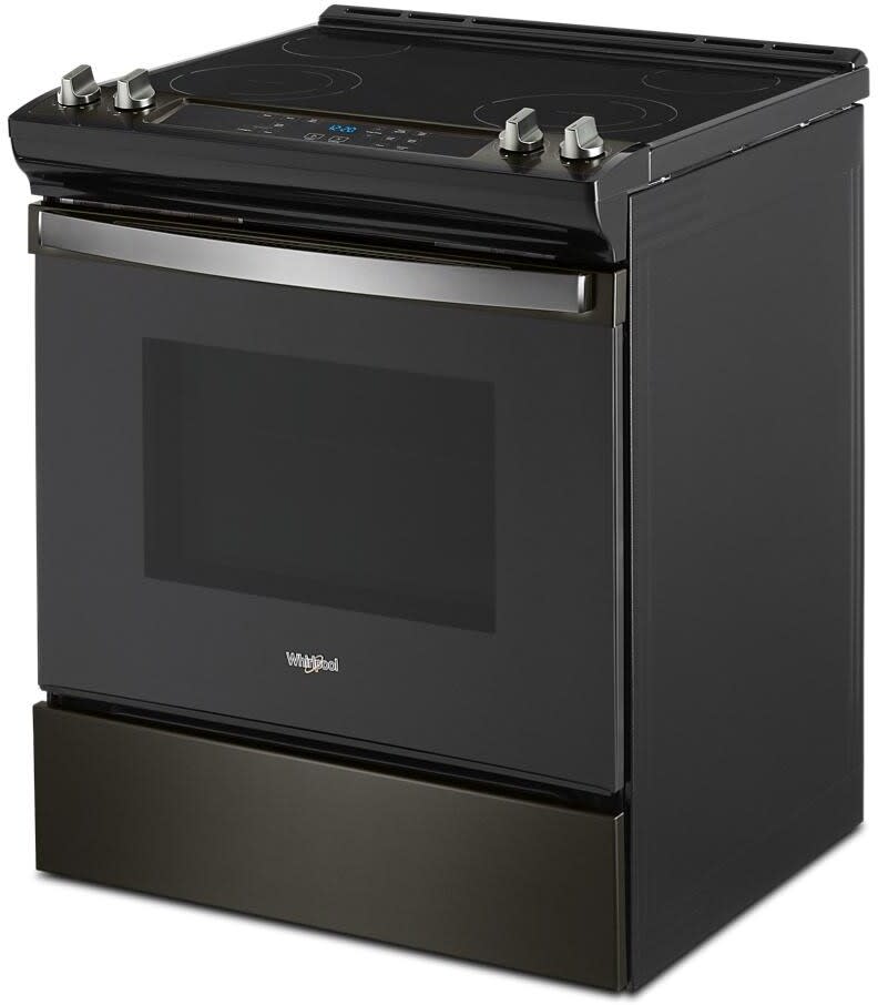 Whirlpool WEE515S0LV 30 Inch Slide-In Electric Range with 4 Elements, 4 ...