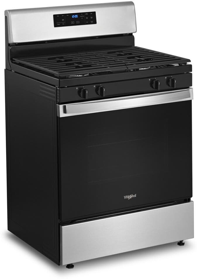 Whirlpool WFG515S0MS 30 Inch Freestanding Gas Range with 4 Sealed ...