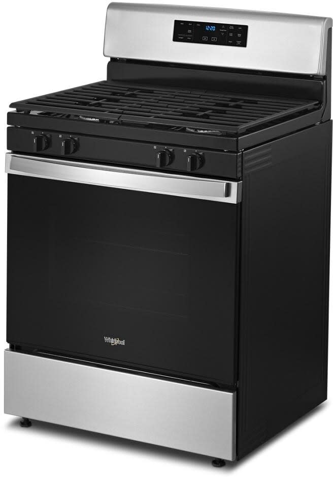 Whirlpool WFG515S0MS 30 Inch Freestanding Gas Range with 4 Sealed ...