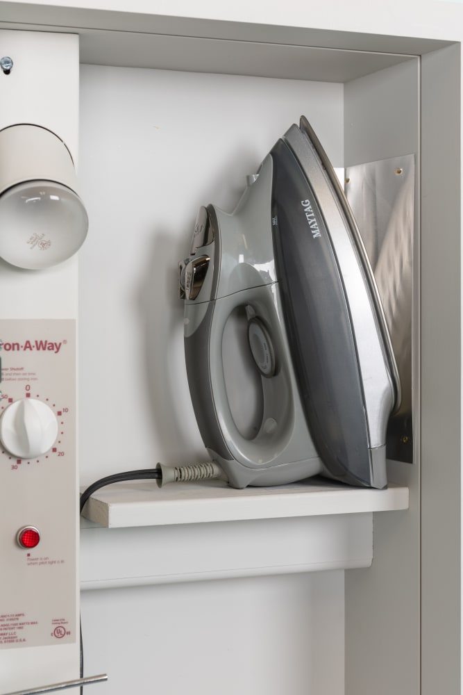 Iron-A-Way AE46RWU 46 Inch Ironing Center with 90° Swivel Ventilated ...