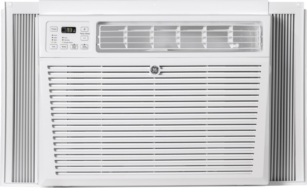 GE AEG08LZ 8,050 BTU Smart Window Air Conditioner with 3-Speed Fan ...