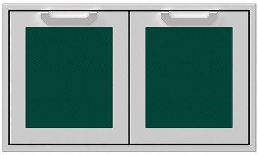 Hestan AGSD36GR 36 Inch Double Storage Doors: Grove
